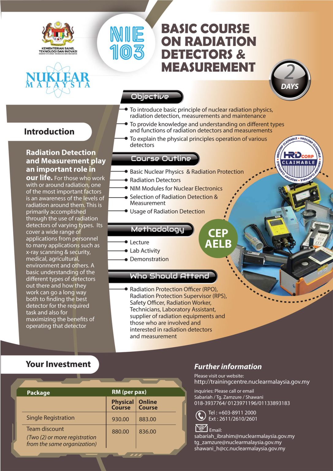 Nuclear Science and Engineering – Centre of Nuclear Excellence Malaysia