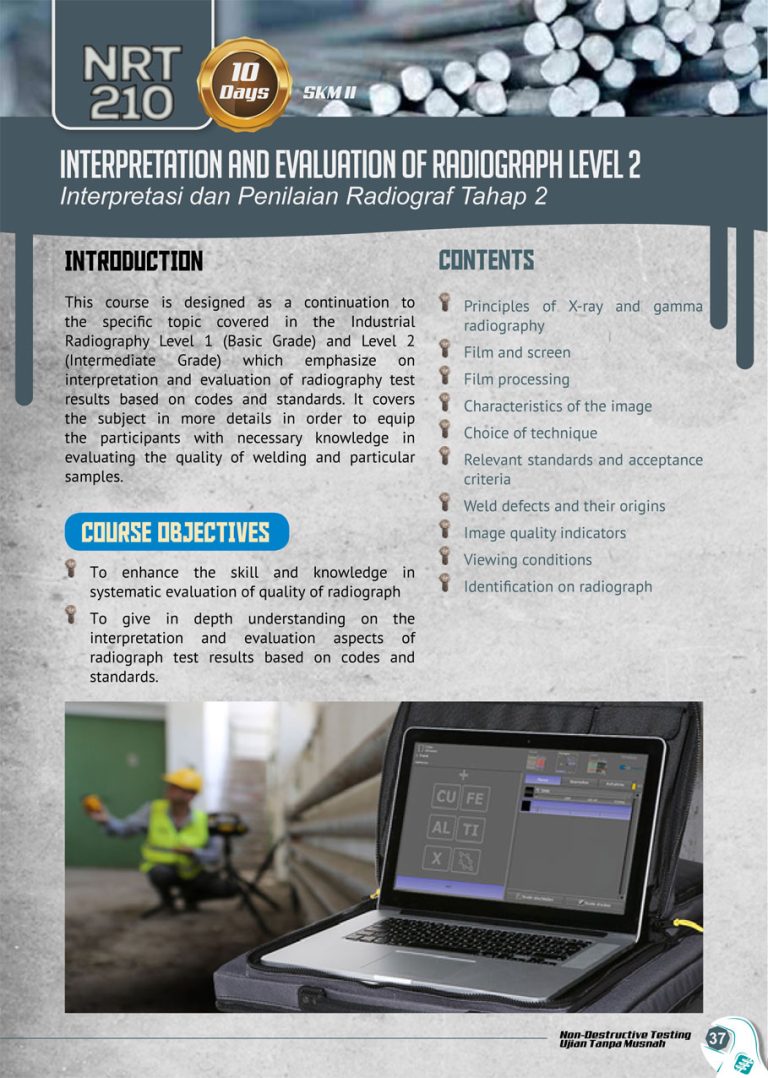 Non Destructive Testing – Centre of Nuclear Excellence Malaysia