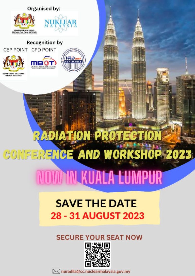 Radiation Protection Conference & Workshop 2023 – Centre of Nuclear ...